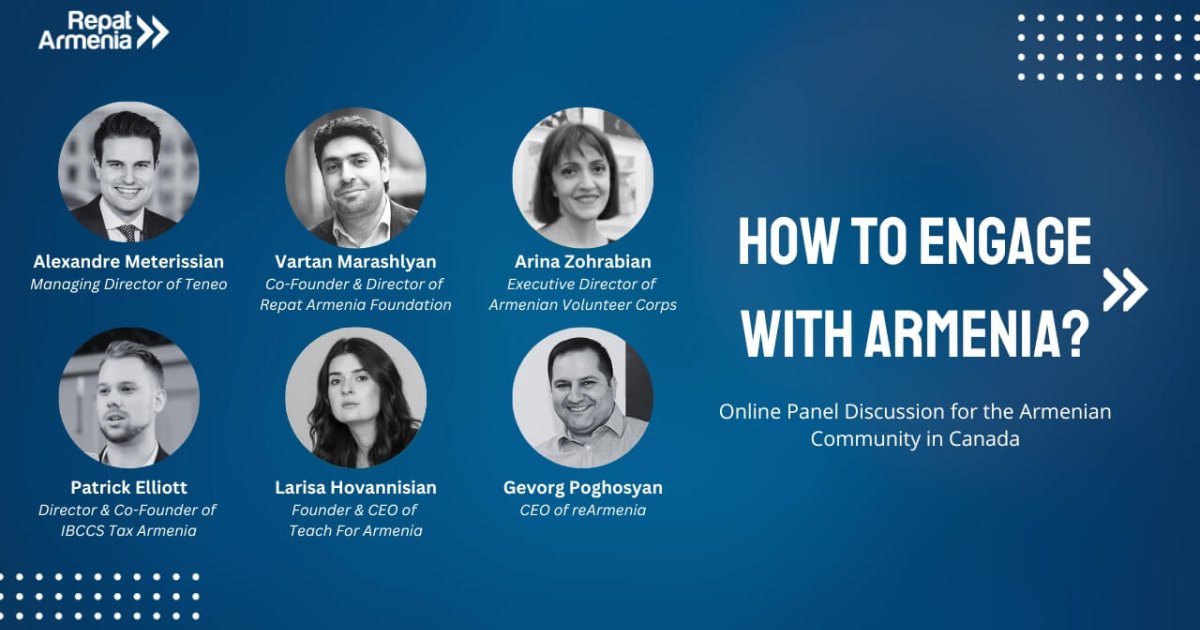 How to Engage with Armenia? – Webinars – Repat Armenia