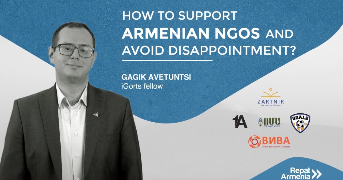 How to Support Armenian NGOs and Avoid Disappointment? – Webinars ...